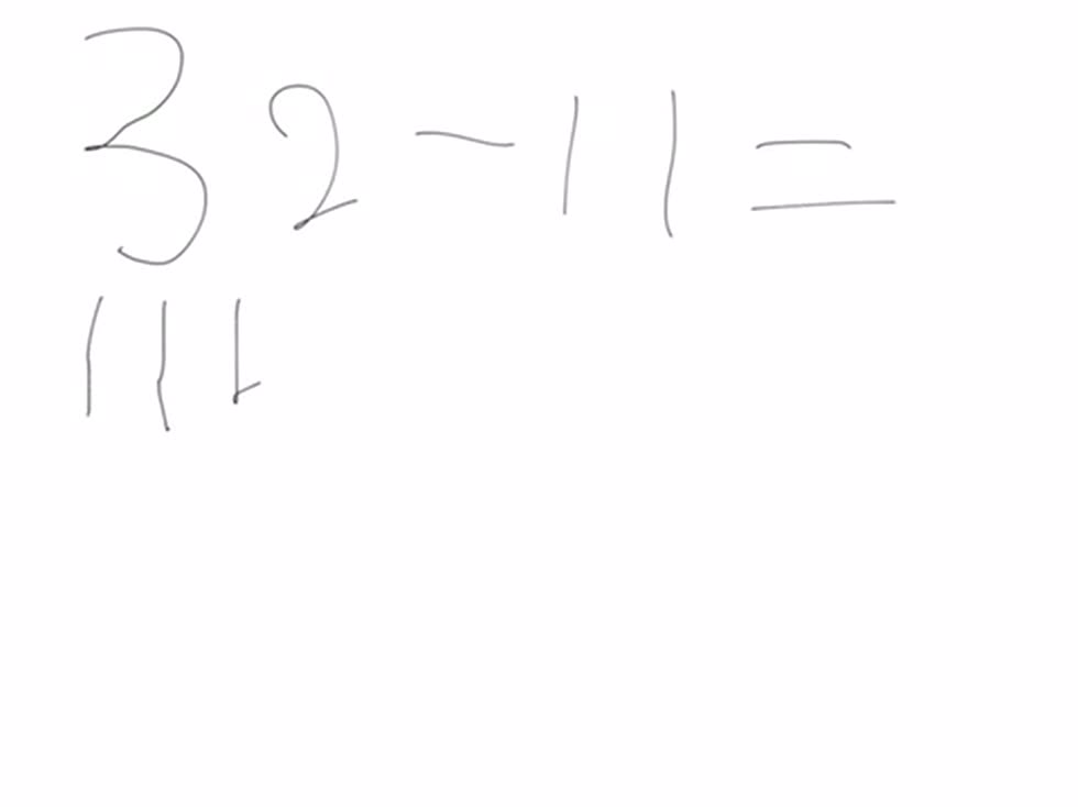 How to take away using tens and units